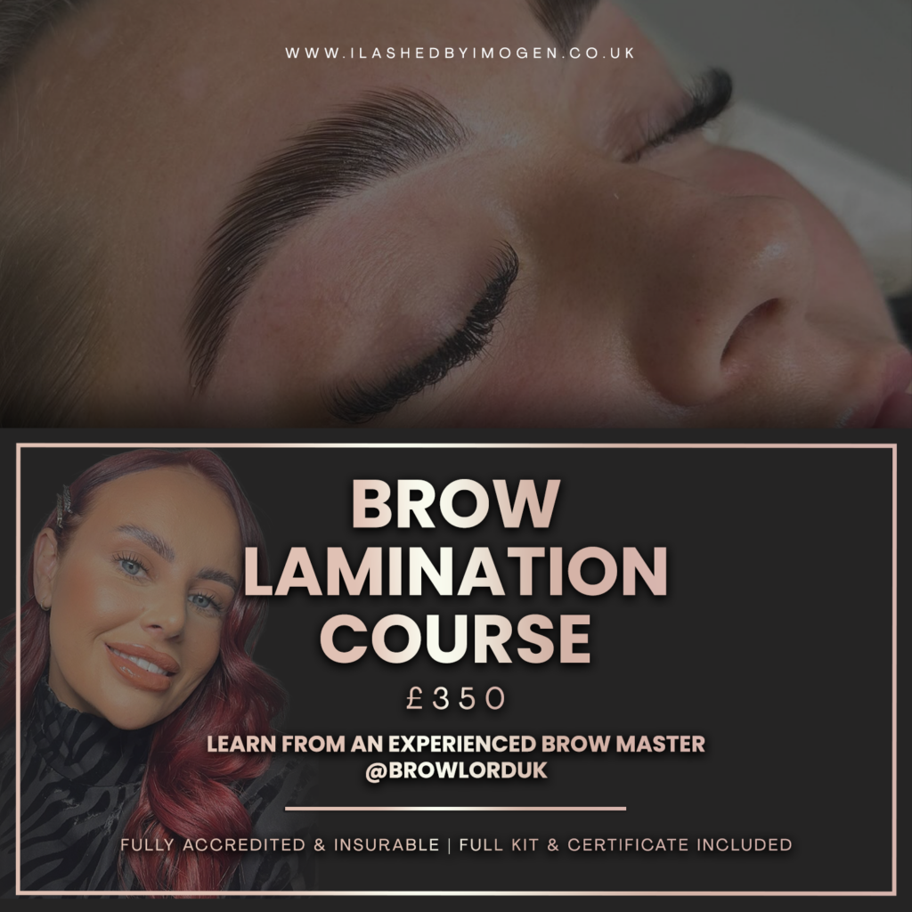 Brow Lamination Training - iLashed by Imogen